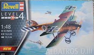 Revell 04973 - Albatros D.III 1:48 (Open Verpakking) Modelrailway