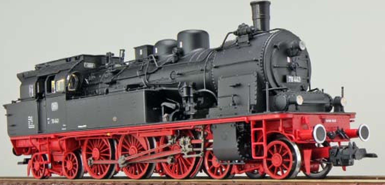 ESU 31180 H0 - Dampflok, H0, T18, 78 443 DB, Schwarz, Ep III ...