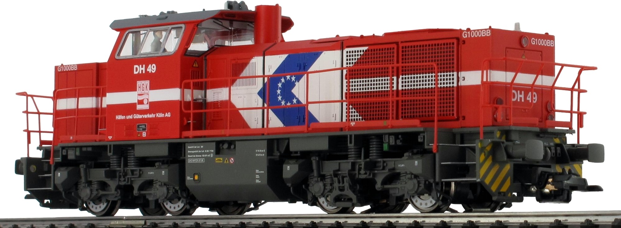 ESU 31302 H0 - Diesellok, H0, G1000, DH 49 HGK Modelrailway
