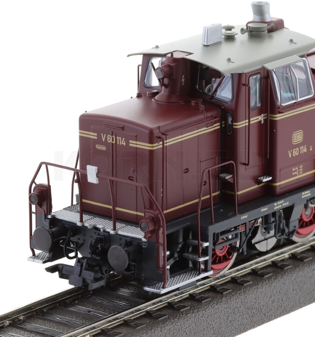 ESU 31743 H0 - Diesellok, H0, V60, V60 114 DB/DFS, altrot, Ep VI ...