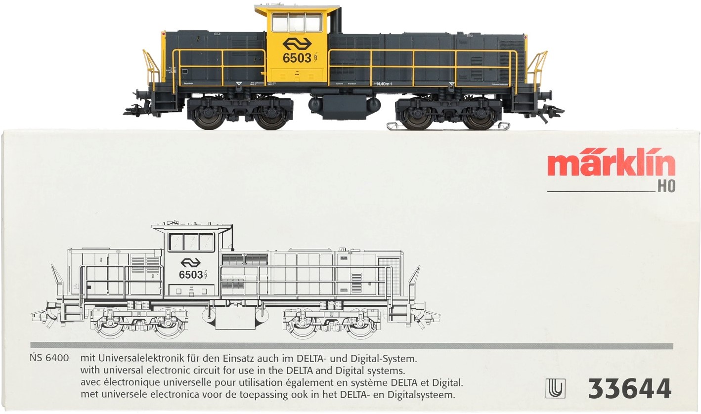 Märklin 33644 H0 - Dieseelektrische Locomotief BR6400 Delta NS Cargo ...