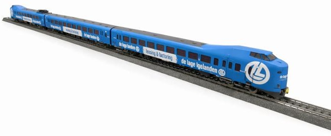 Marklin 39428 H0 - Koploper Trein, 3-delig NS „De Lage Landen“ Modelrailway