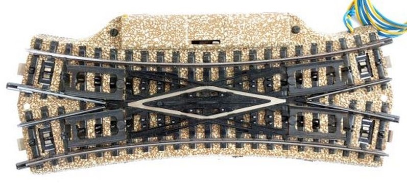 Märklin 5207 H0 - M-Rails Elektrisch Kruiswissel Modelrailway