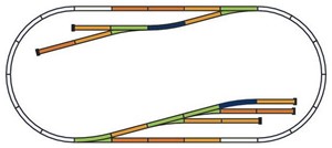 Piko 55330 H0 - Rails Set: D Modelrailway