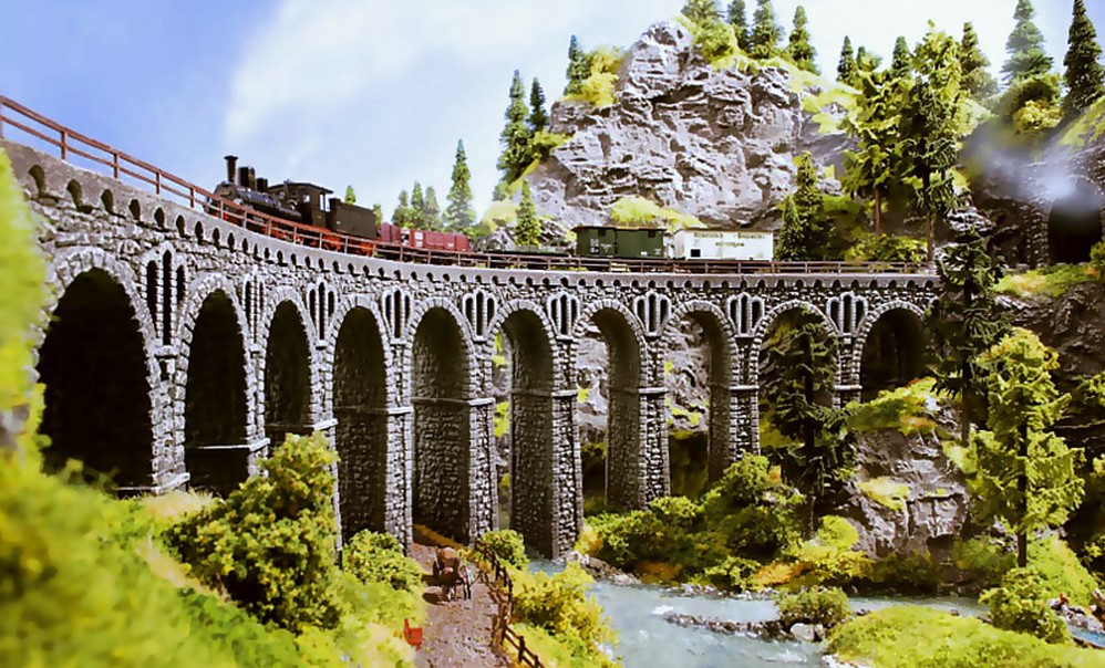 Noch 67024 H0 - Brugdeel of brugdek, recht Modelrailway