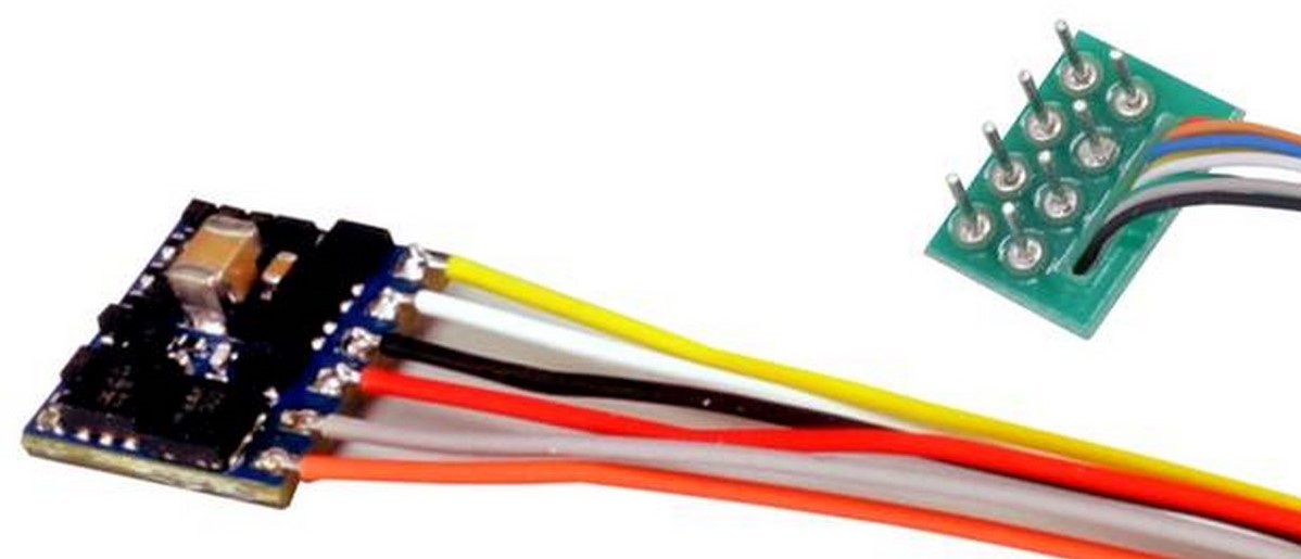 ESU 59120 H0 TT N - LokPilot 5 Fx micro, DCC, functie decoder, 8-pin ...