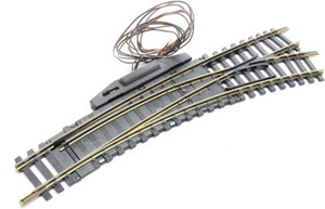 Fleischmann 6077 H0 - Modell-Gleis Boogwissel Rechts Elektrisch 15 graden Modelrailway