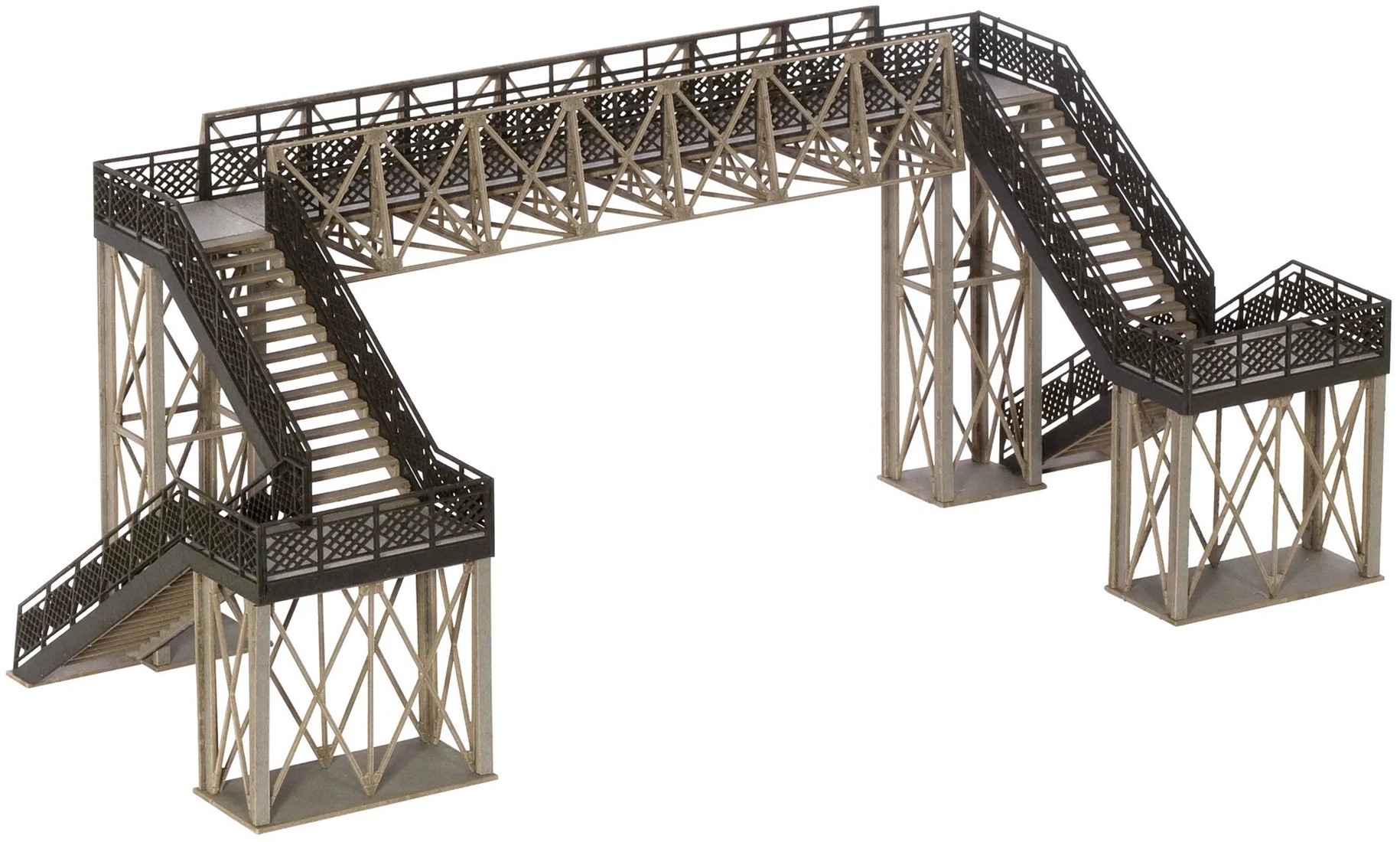 Noch 67070 H0 - Voetgangersbrug, basis Modelrailway