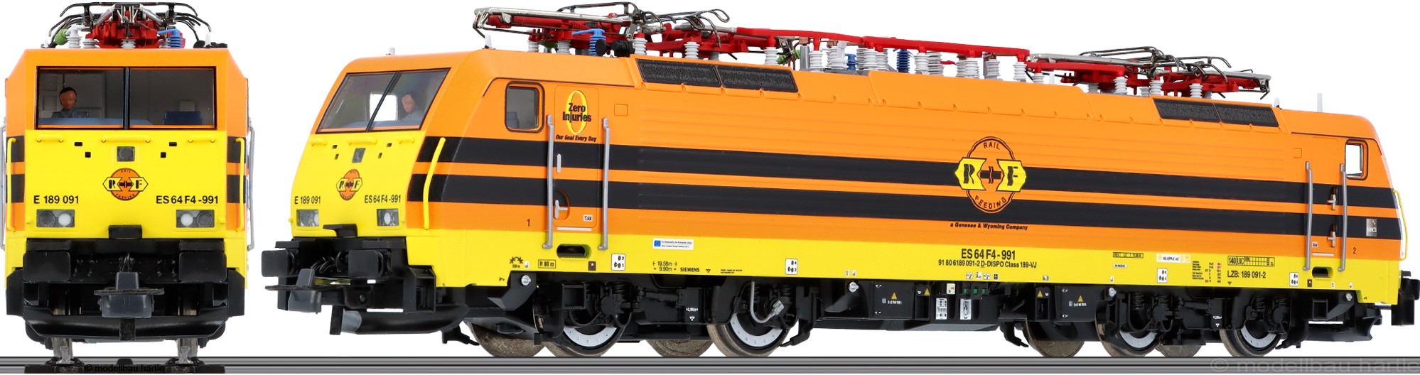 Roco 70693 H0 - E-Lok BR 189 RRF Sound Modelrailway