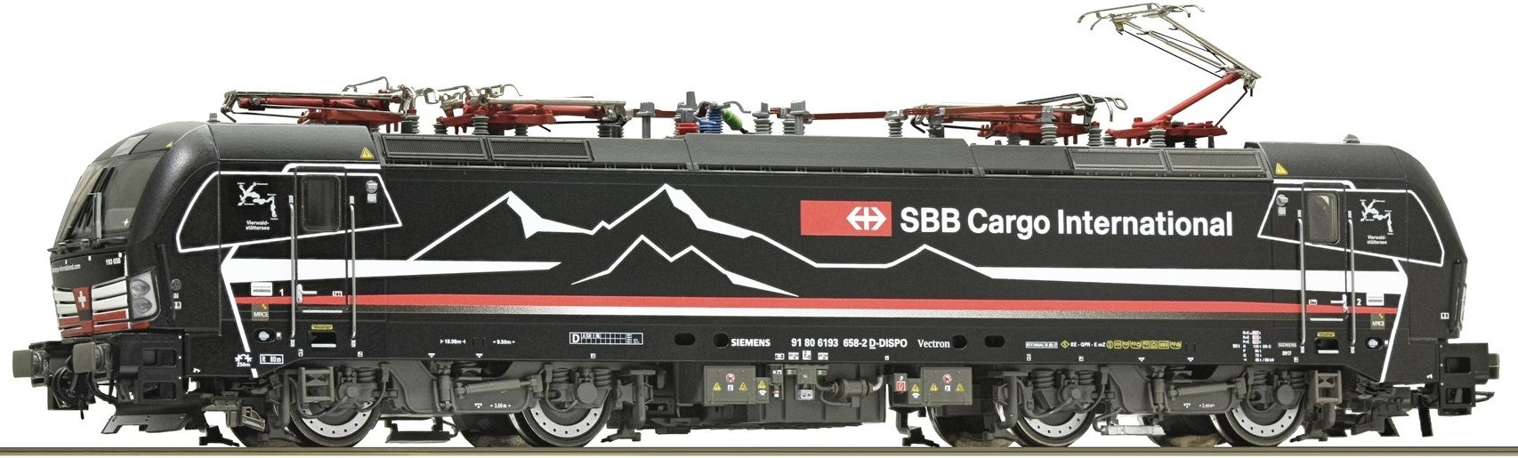 Roco 70727 H0 - E-Lok BR 193 SBB-Cargo Snd. Modelrailway
