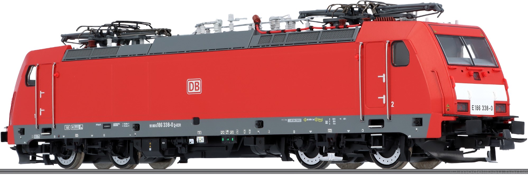 Roco 73109 H0 - E-Lok BR 186 DB AG Sound Modelrailway