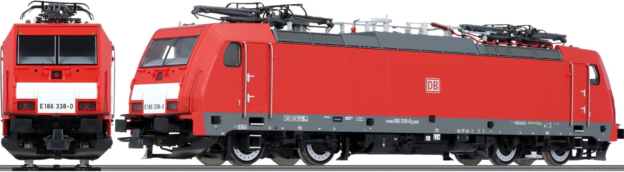 Roco 73109 H0 - E-Lok BR 186 DB AG Sound Modelrailway