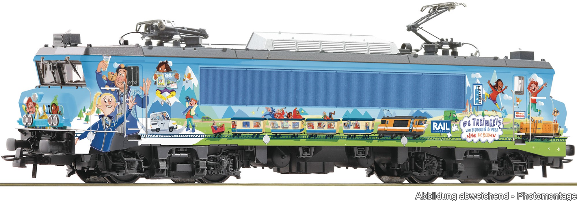 Roco 7510089 H0 - E-Lok 1600 Electric locomotive 9902, Railexperts ...
