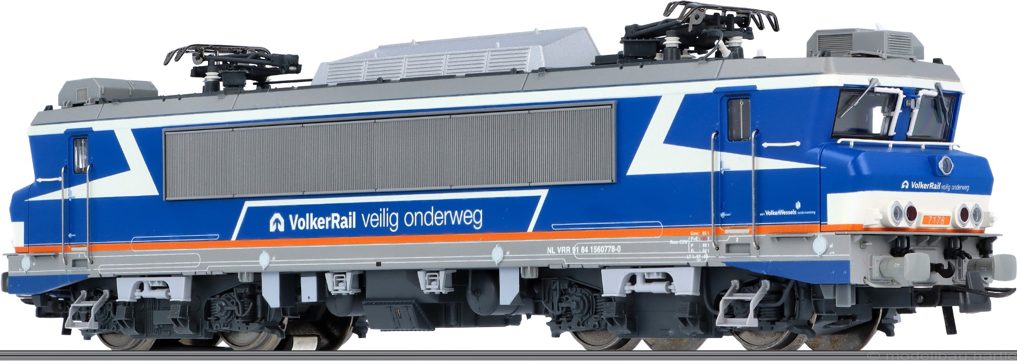 Roco 7510010 H0 - Elektrische Locomotief Serie 1700 #7178 VolkerRail DC ...