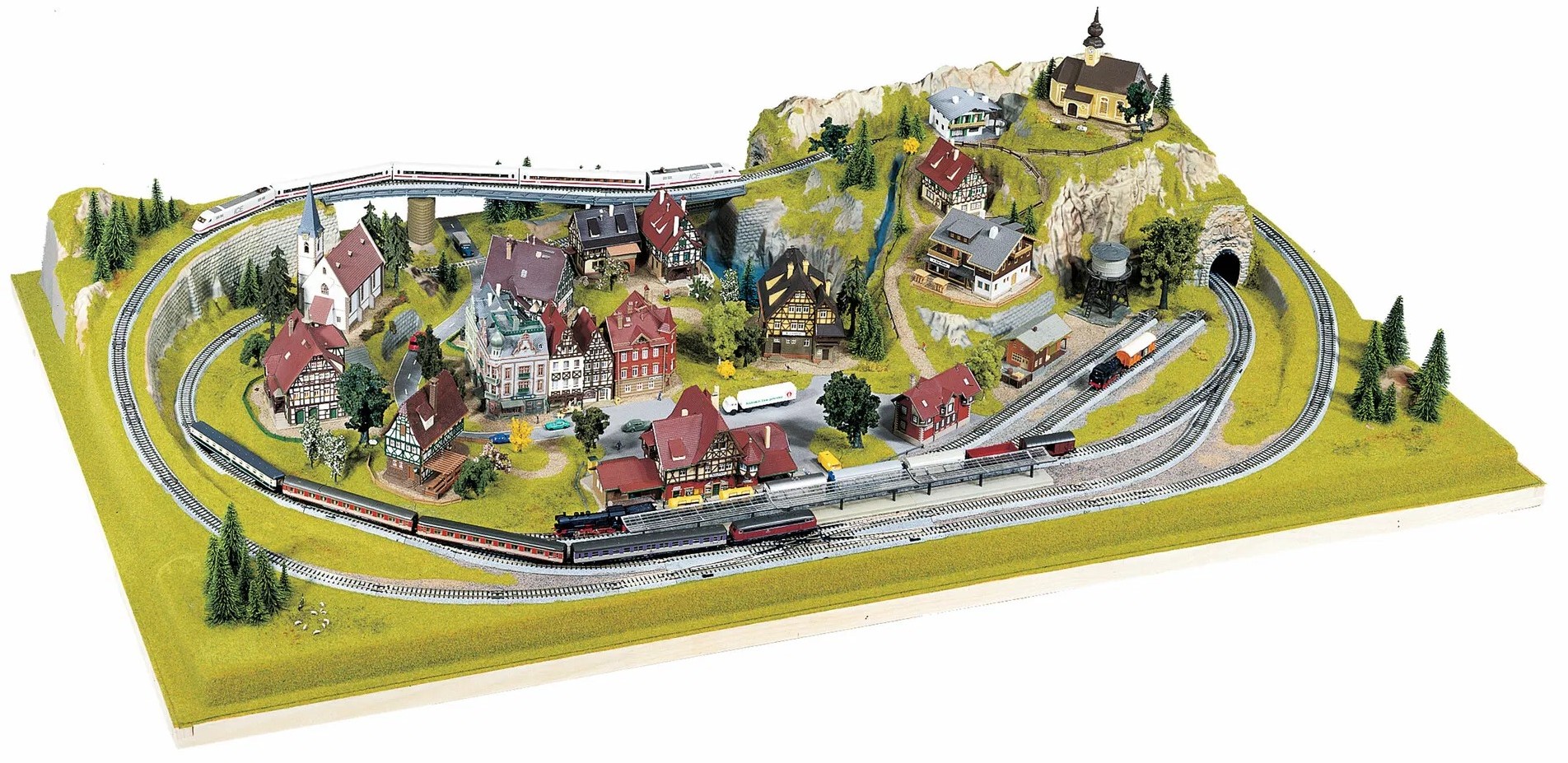 Noch 81580 H0 - Diorama / fertig gelände, Königsfeld Modelrailway