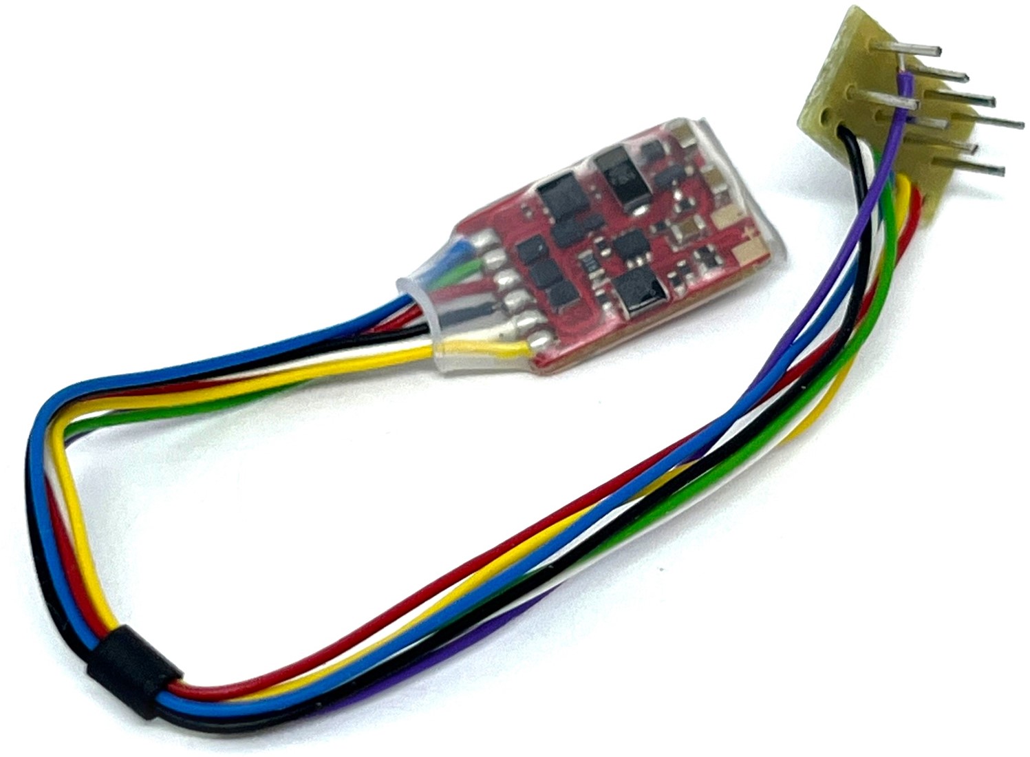 Train-O-Matic tOm 02010119 - Functie Decoder MICRO II 7wires 8pin ...