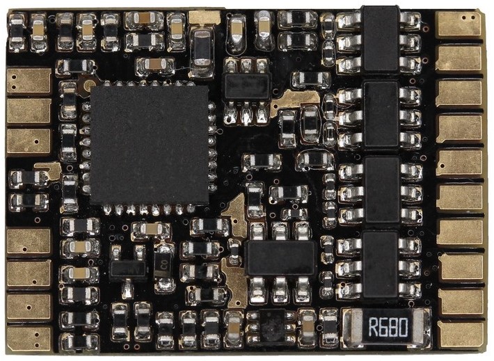 tOm 02010218 - Lokommander II Mini W22 8Pins Nem652 8 draden 10x AUX Modelrailway