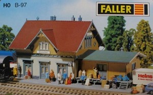 Faller B-97 H0 - Klein station Blumenfeld Modelrailway