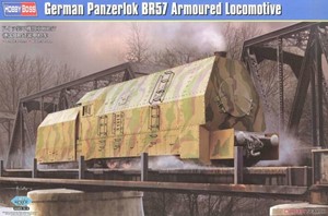 HobbyBoss 82922 - German Panzerlok BR57 Armoured Lokomotive 1:72 (Open ...