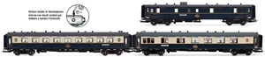 Rivarossi HR4390 H0 - CIWL, 3-unit pack "Edelweiss Pullman Express", set 1/2 (DD3, VPC Côte d ...