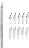 Hobbytime Tools HT1004 - CLASSIC CRAFT KNIFE SET – INCLUDES 10 BLADES ...