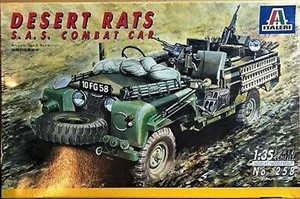 Italeri 258 - Desert Rats SAS Combat Car 1:35 (Open Verpakking ...