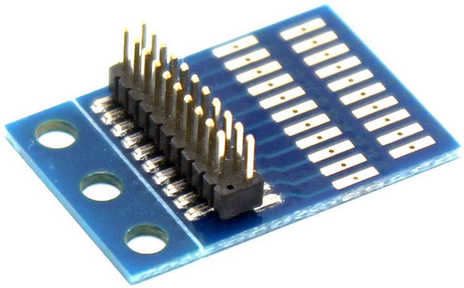 Lais DCC 860008 H0 - 21 pin 21MTC adapter board Modelrailway