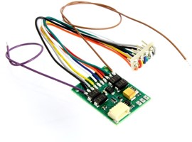 Lenz 10433-01 - Decoder Gold Plus 1000 mA interface. NEM 652 Modelrailway