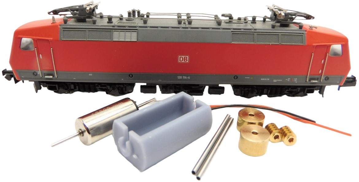 Micromotor.eu NM054C N - Minitrix BR 120 (New motor) Modelrailway