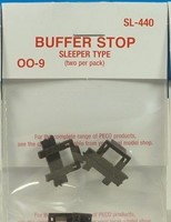 Peco SL-440 H0 00 - Buffer Stop Sleeper Type 1stuks Modelrailway