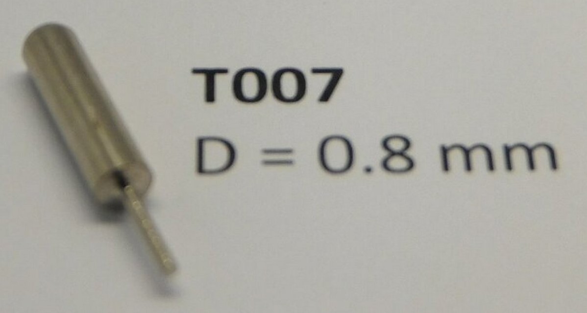 Micromotor.eu T007 - Replacement spindle 0.8 mm Modelrailway
