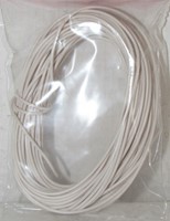 tOm 01130303 - Wire, 0.22 mm2 cross section, WHITE Modelrailway
