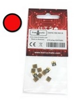 tOm 02070401 - SHINE MICRO R Rood Led 10 Stuks ingebouwde weerstand (57) Modelrailway